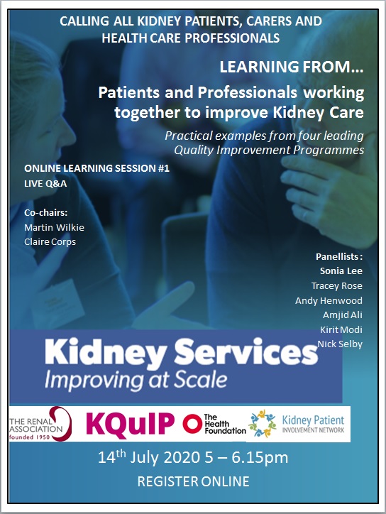 Flyer_visual - The Kidney Quality Improvement Partnership